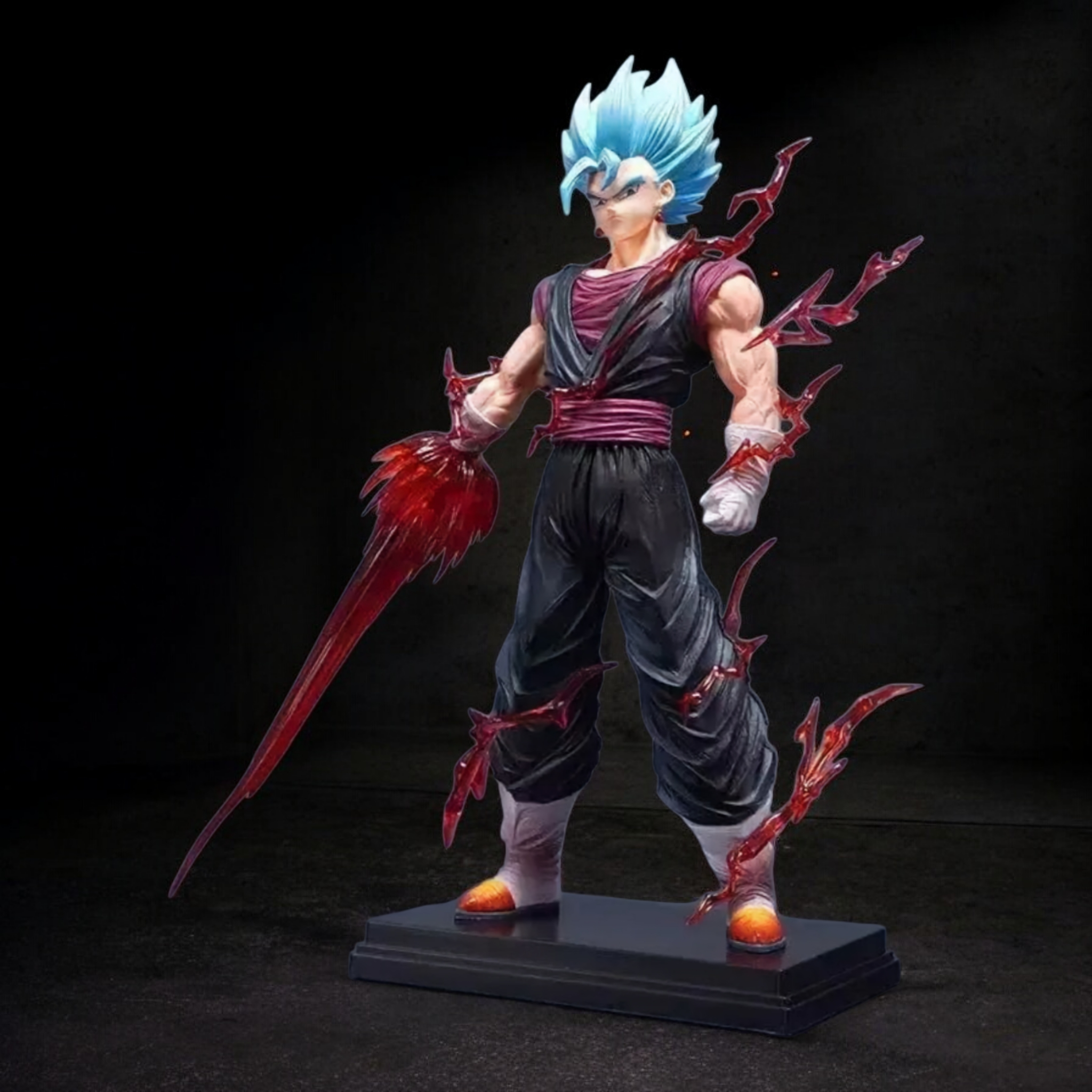 Vegito Potara Fusion Battle Form Statue | Dragon Ball Super Premium An ...