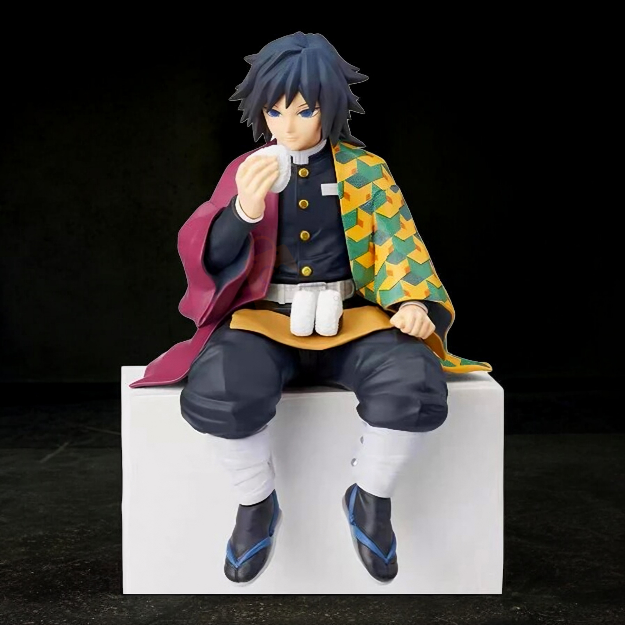 Giyu Tomioka Calm Sitting Pose Action Figure | Demon Slayer Anime Coll ...
