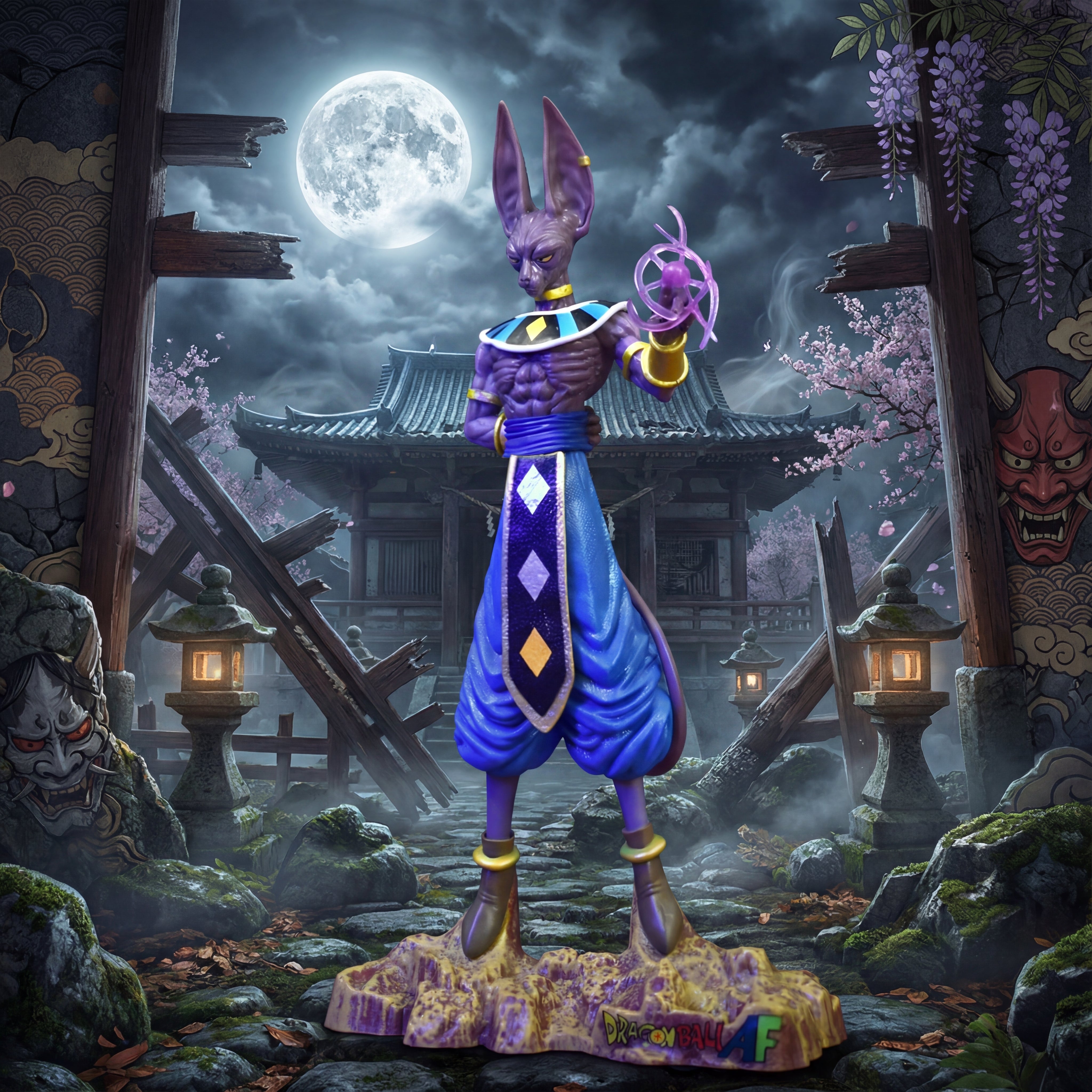 Lord Beerus Action Figure | Cursed Collectibles